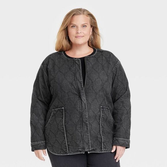 Knox Rose | Jackets & Coats | Knox Rose Knox Rose Womens Plus Zipup ...
